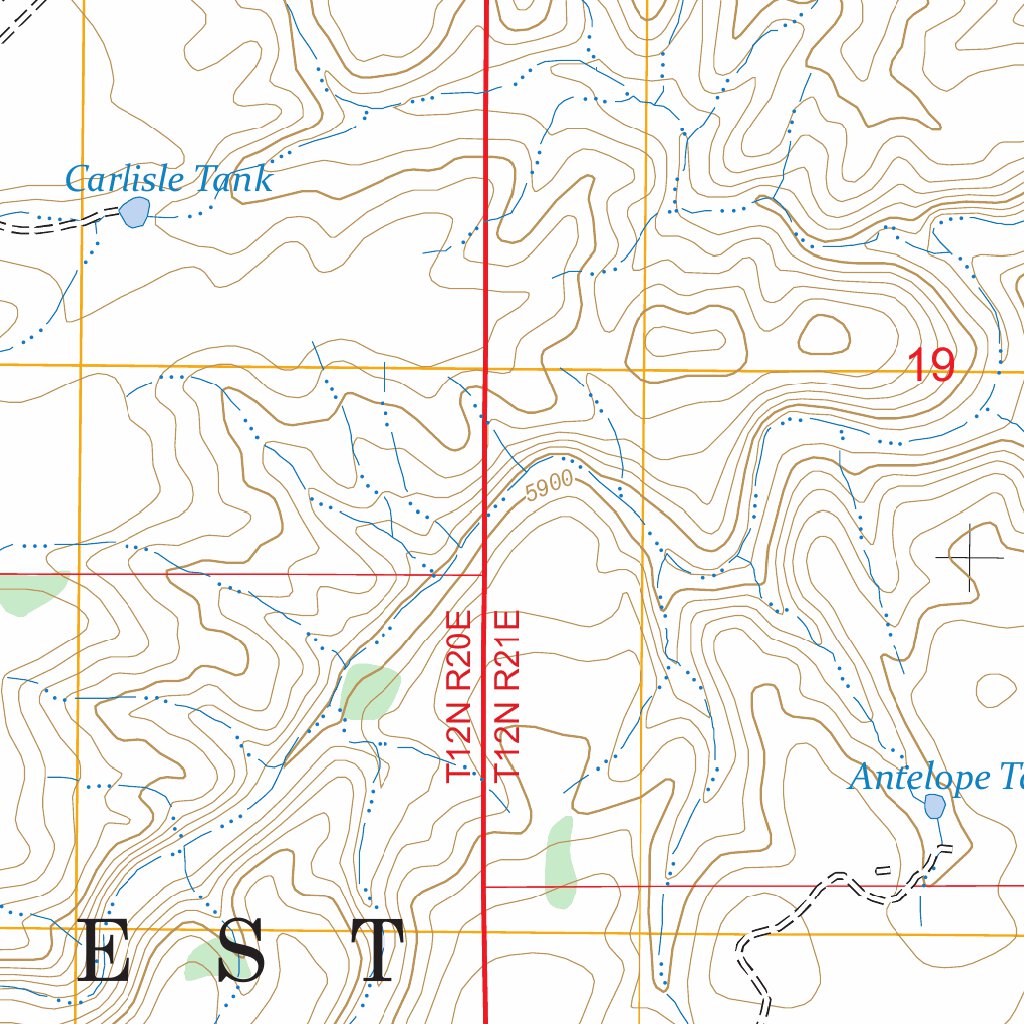 Cactus Flat, AZ FSTopo Map by US Forest Service - Topo | Avenza Maps