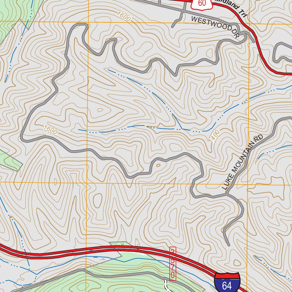 Callaghan, VA FSTopo Map by US Forest Service - Topo | Avenza Maps