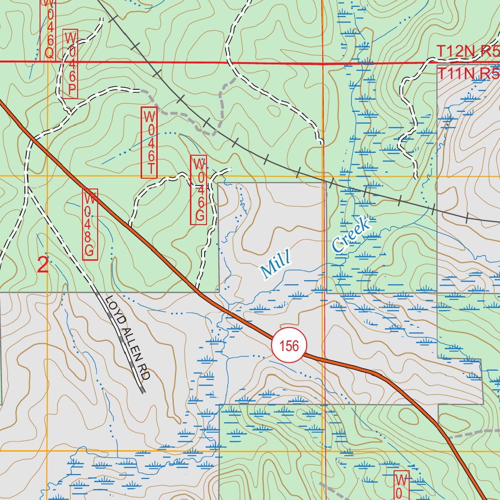 Calvin, LA FSTopo Map by US Forest Service - Topo | Avenza Maps