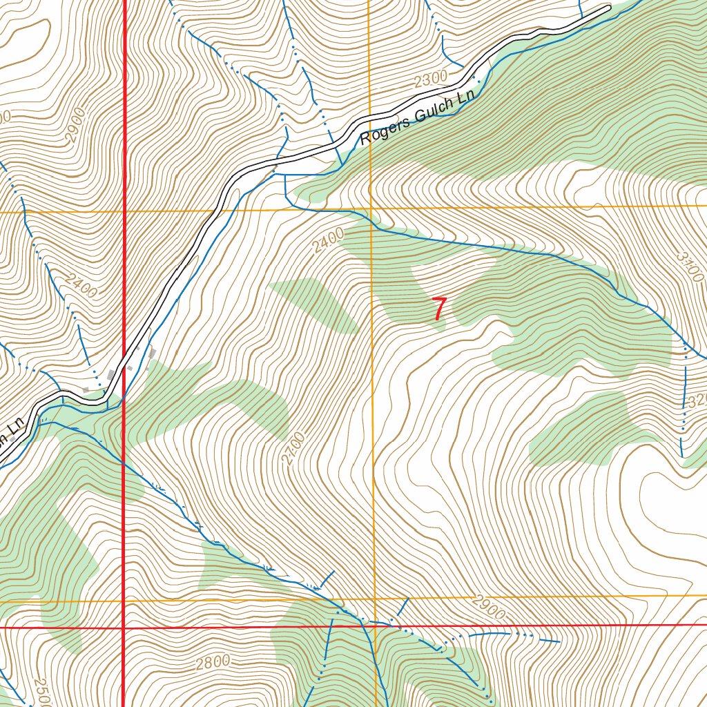 Cahill Mountain, WA FSTopo Map by US Forest Service - Topo | Avenza Maps
