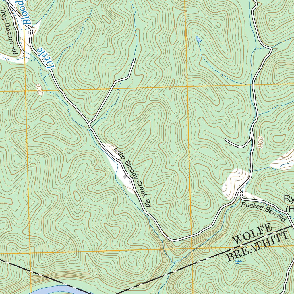 Campton, KY FSTopo Map by US Forest Service - Topo | Avenza Maps