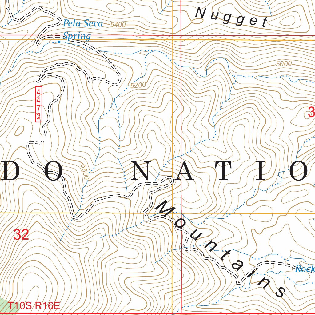 Campo Bonito, AZ FSTopo Map by US Forest Service - Topo | Avenza Maps