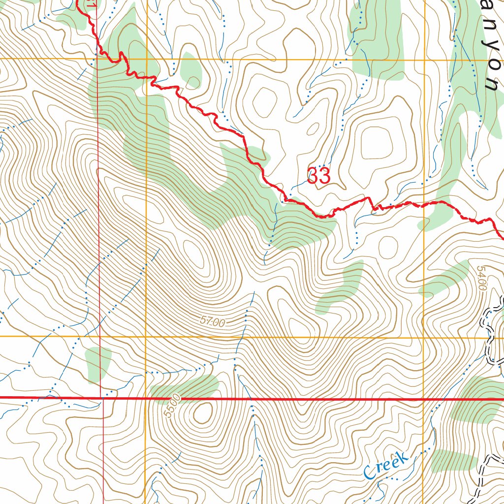 Canelo Pass, AZ FSTopo Map by US Forest Service - Topo | Avenza Maps