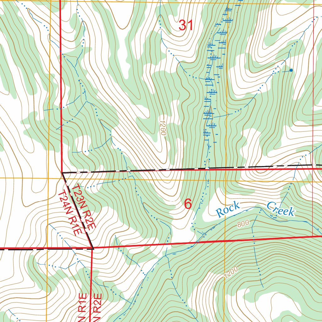 Campbell Mound, CA FSTopo Map by US Forest Service - Topo | Avenza Maps