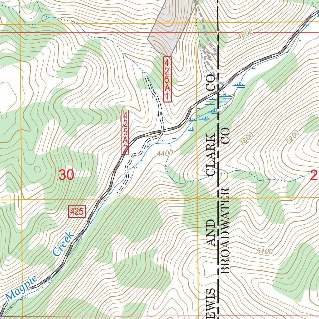 Canyon Ferry, MT FSTopo Map by US Forest Service - Topo | Avenza Maps