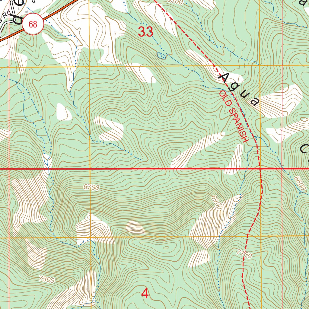 Carson, NM FSTopo Map by US Forest Service - Topo | Avenza Maps