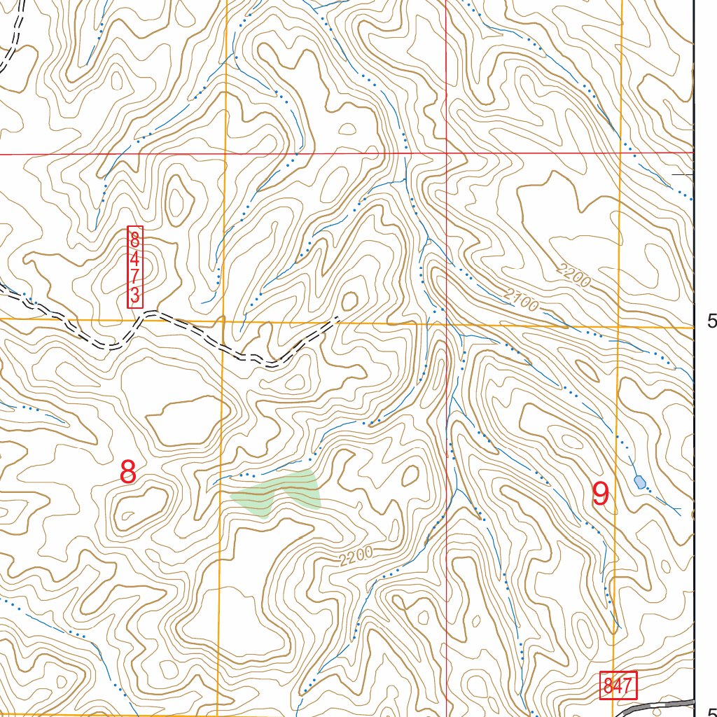 Cartwright, ND FSTopo Map by US Forest Service - Topo | Avenza Maps