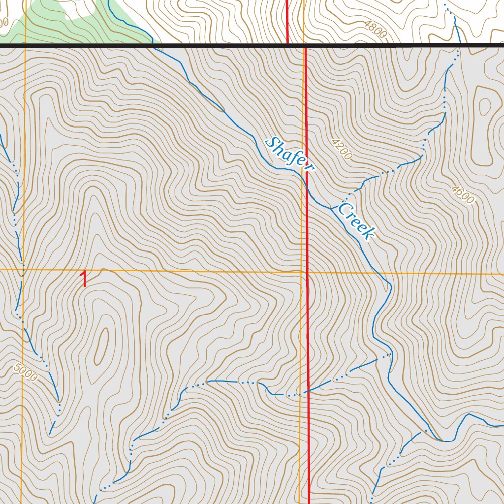 Cartwright Canyon, ID FSTopo Map by US Forest Service - Topo | Avenza Maps