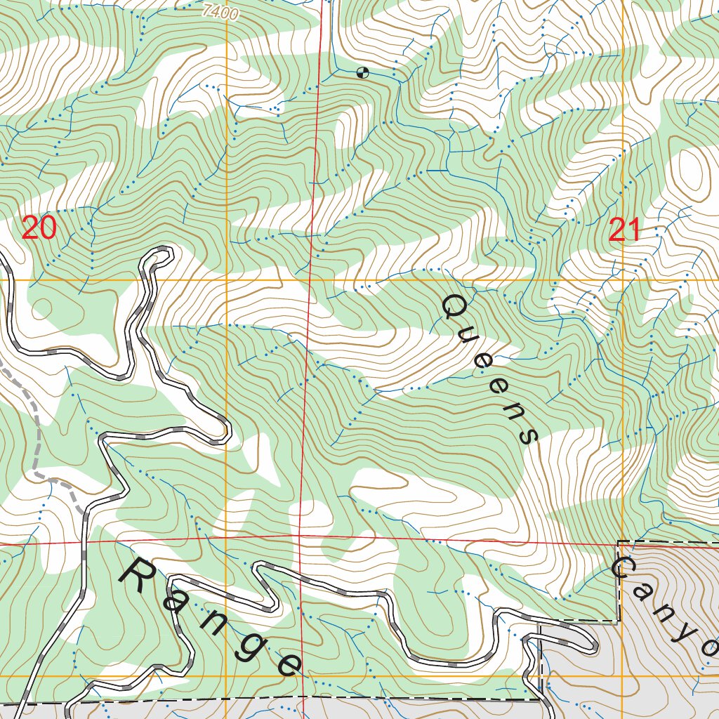 Cascade, CO FSTopo Map by US Forest Service - Topo | Avenza Maps