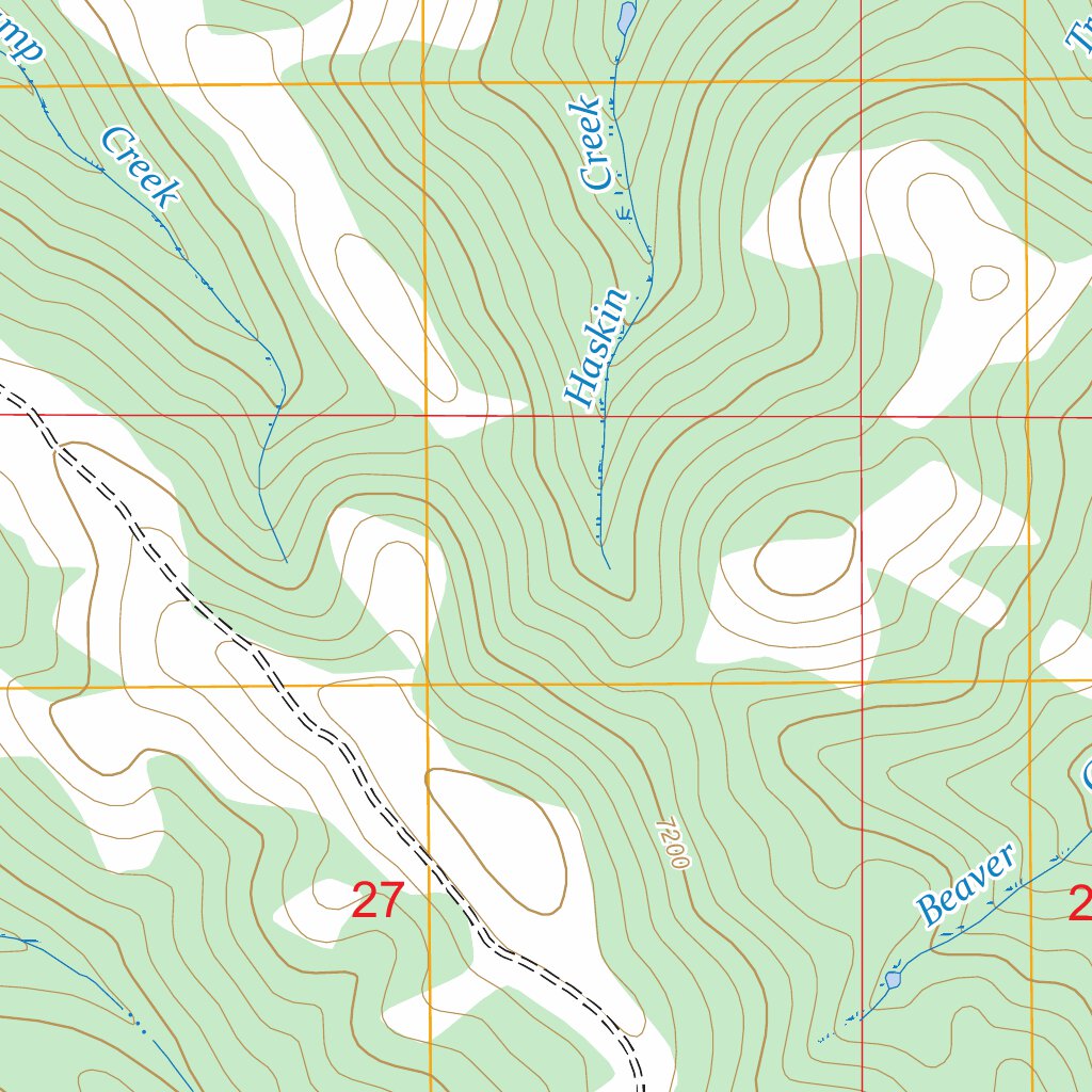 Castle Rock, ID FSTopo Map by US Forest Service - Topo | Avenza Maps