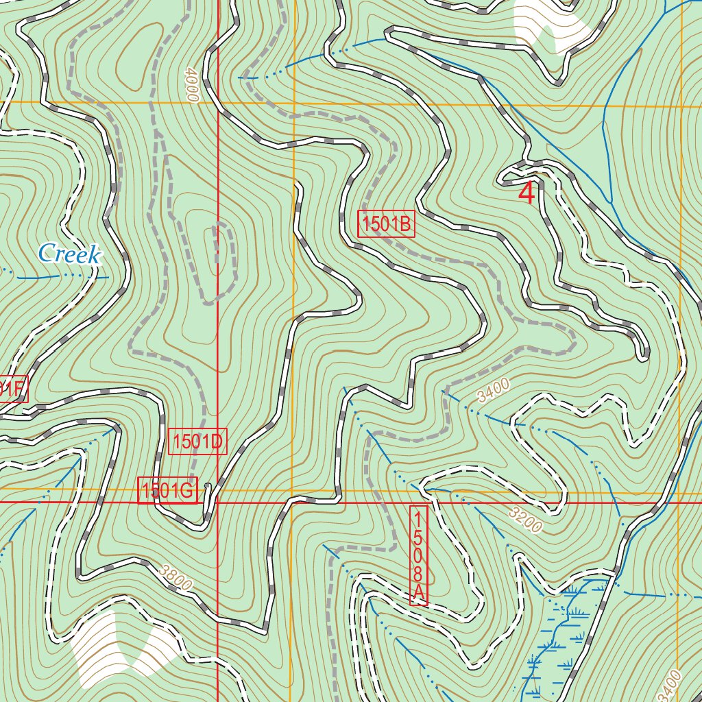 Cataract Peak, ID FSTopo Map by US Forest Service - Topo | Avenza Maps