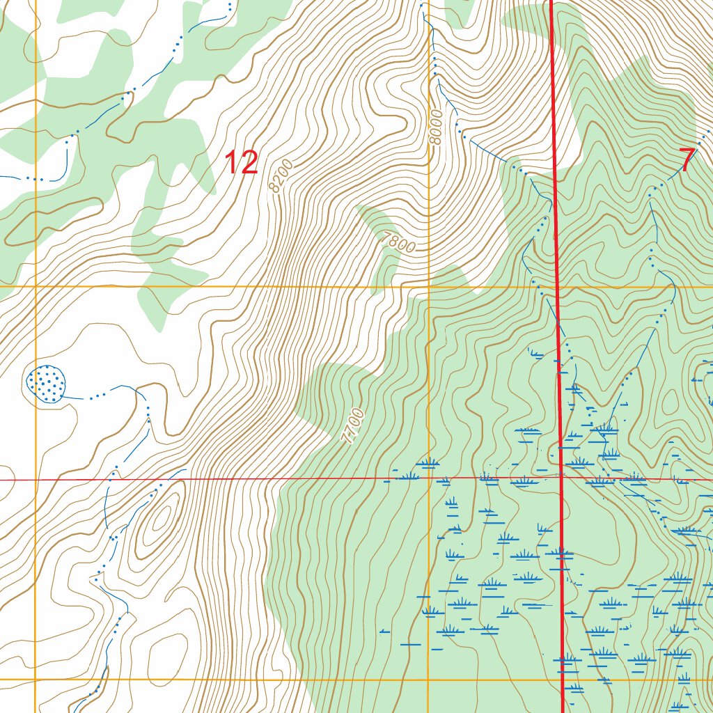 Cave Falls, WY FSTopo Map by US Forest Service - Topo | Avenza Maps