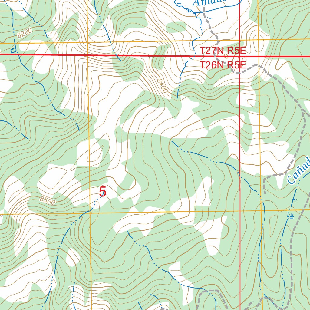 Cebolla, NM FSTopo Map by US Forest Service - Topo | Avenza Maps