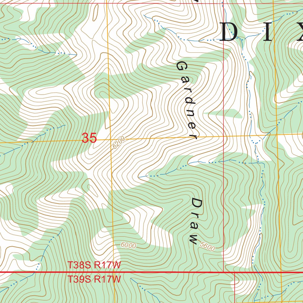 Central West, UT FSTopo Map by US Forest Service - Topo | Avenza Maps