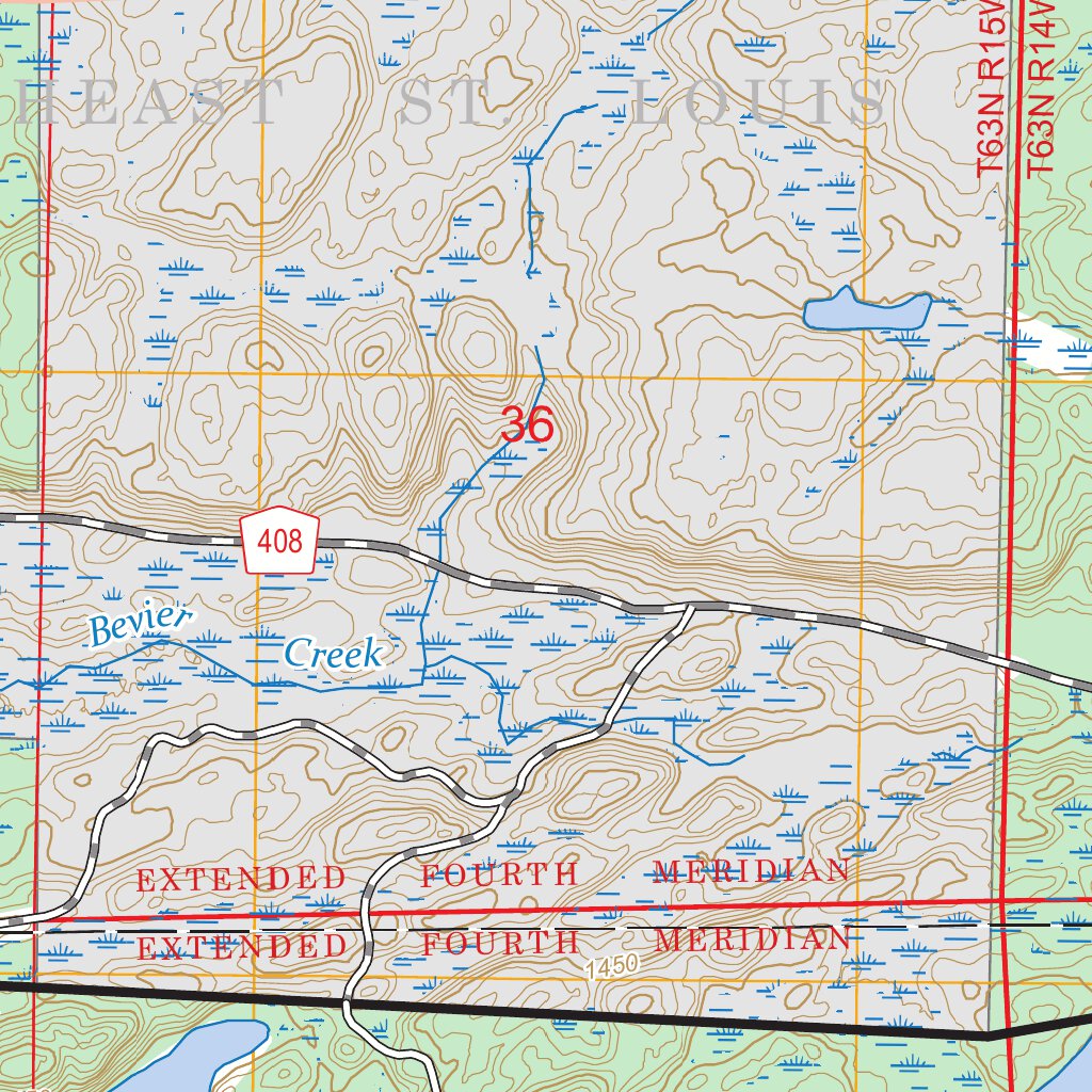 Chad Lake, MN FSTopo Map by US Forest Service - Topo | Avenza Maps