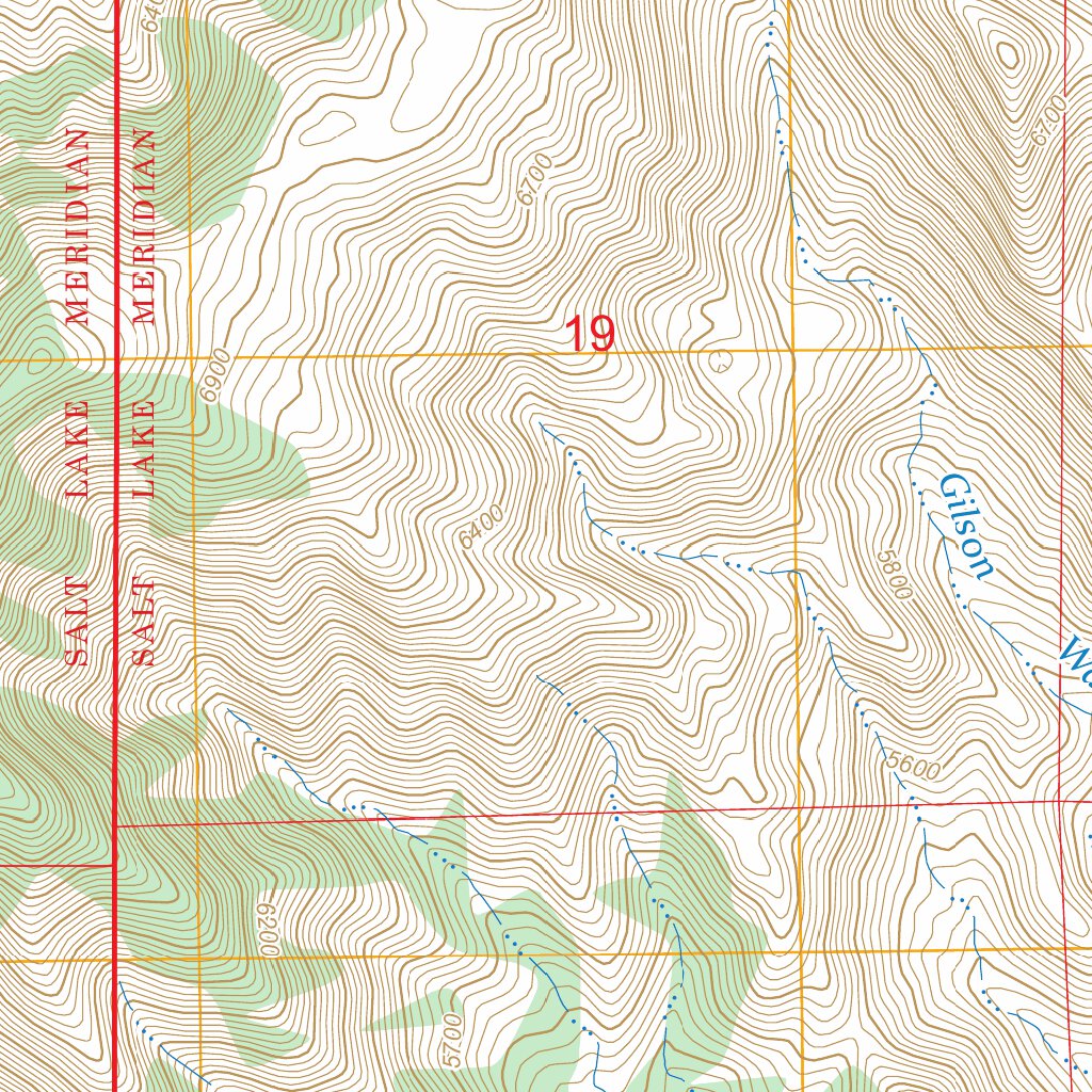 Champlin Peak, UT FSTopo Map by US Forest Service - Topo | Avenza Maps
