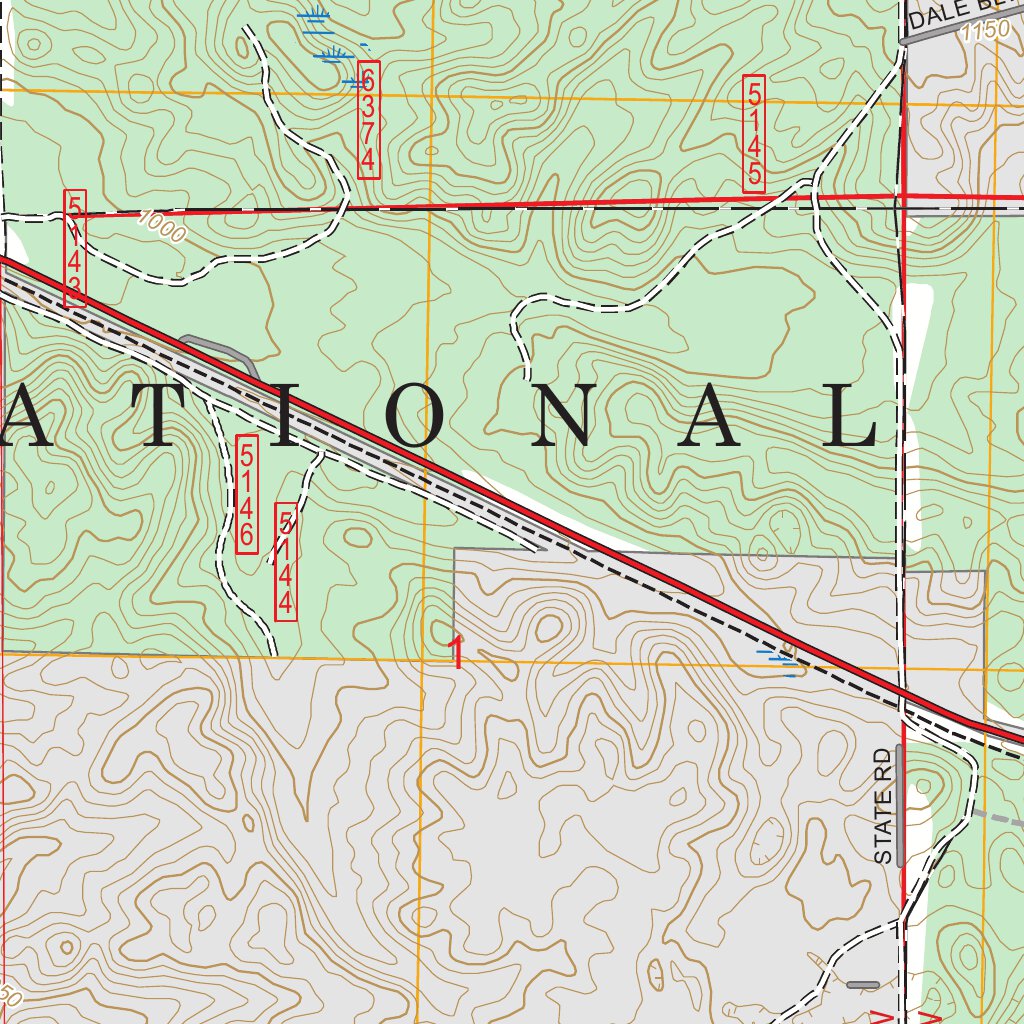 Chase, MI FSTopo Map by US Forest Service - Topo | Avenza Maps
