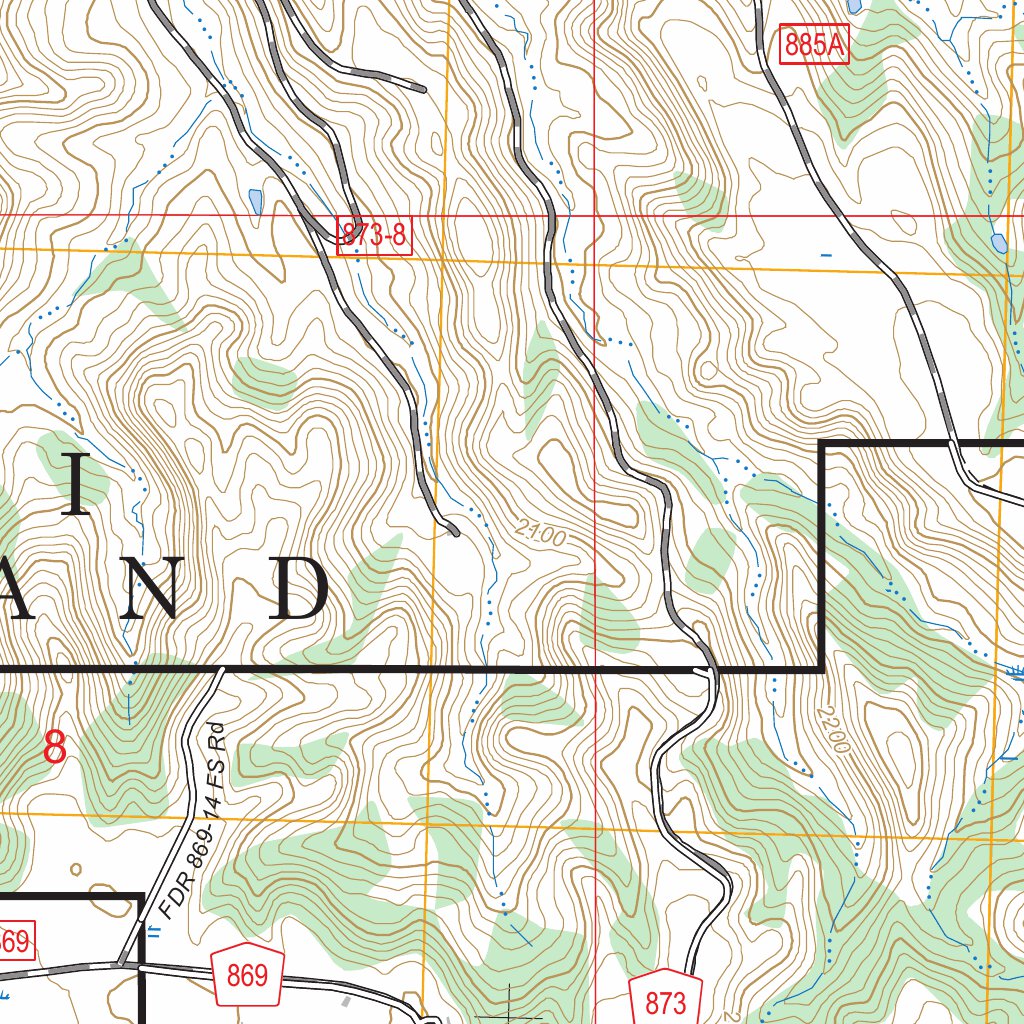 Charlson SW, ND FSTopo Map by US Forest Service - Topo | Avenza Maps