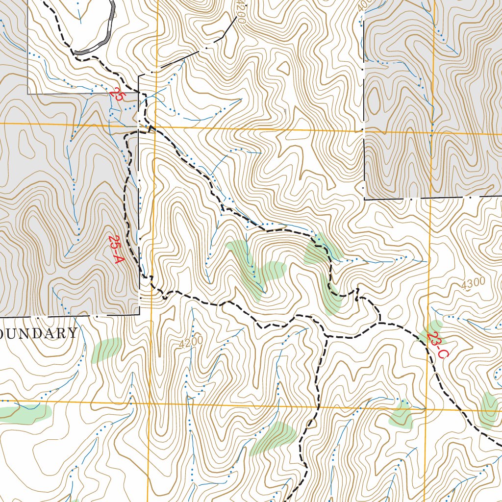 Chimney Butte, NE FSTopo Map by US Forest Service - Topo | Avenza Maps