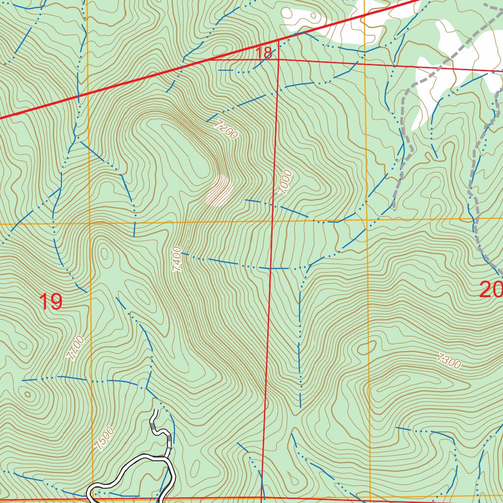 Chili, NM FSTopo Map by US Forest Service - Topo | Avenza Maps