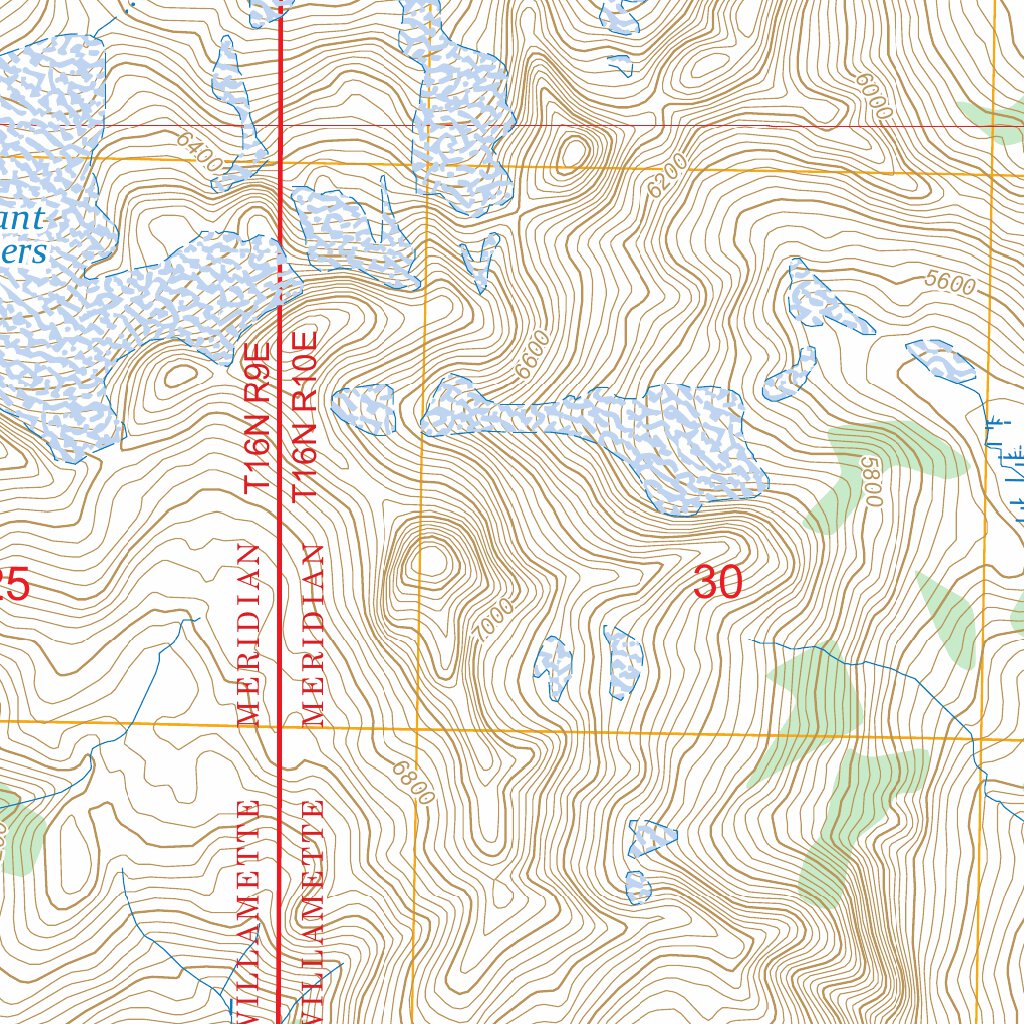 Chinook Pass, WA FSTopo Map by US Forest Service - Topo | Avenza Maps