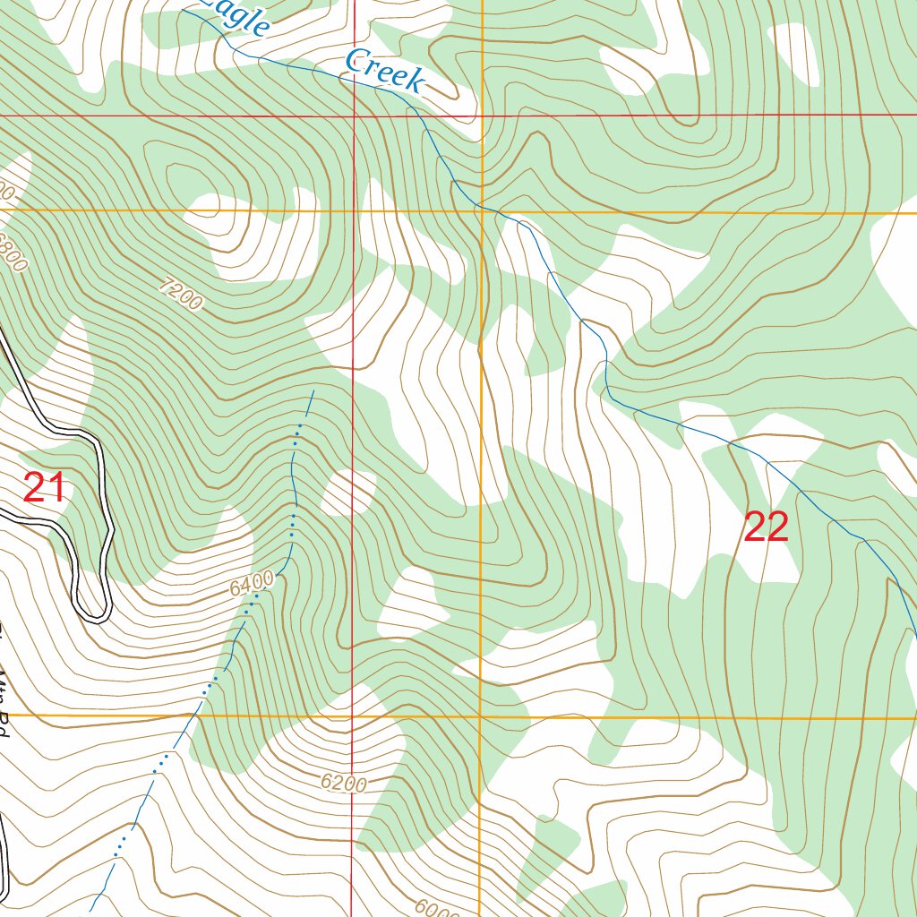 Chimney Rock, MT FSTopo Map by US Forest Service - Topo | Avenza Maps
