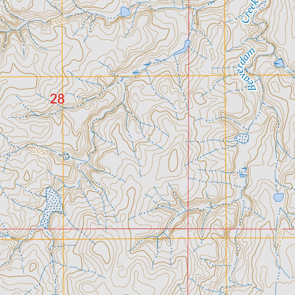Cheyenne, OK FSTopo Map by US Forest Service - Topo | Avenza Maps