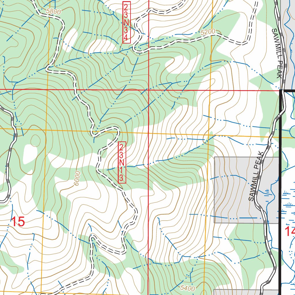 Chilcoot, CA FSTopo Map by US Forest Service - Topo | Avenza Maps