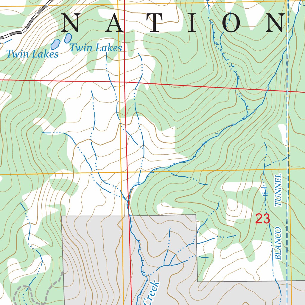 Chromo, CO FSTopo Map by US Forest Service - Topo | Avenza Maps