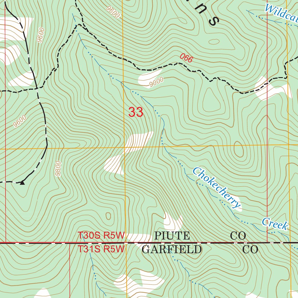 Circleville Mountain, UT FSTopo Map by US Forest Service - Topo ...