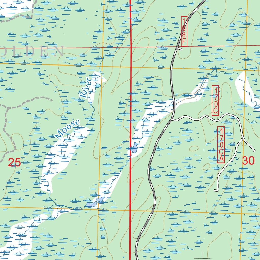 Clam Lake SE, WI FSTopo Map by US Forest Service - Topo | Avenza Maps