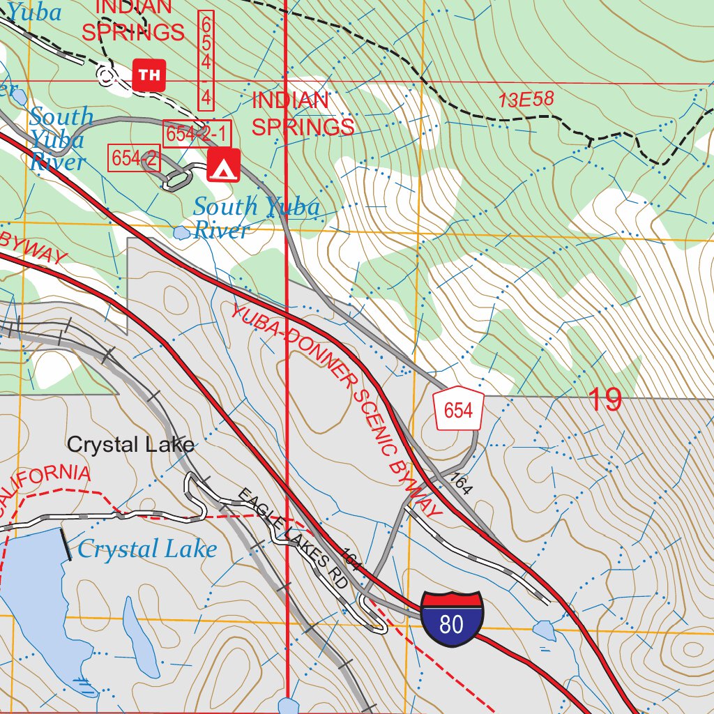 Cisco Grove, CA FSTopo Map by US Forest Service - Topo | Avenza Maps