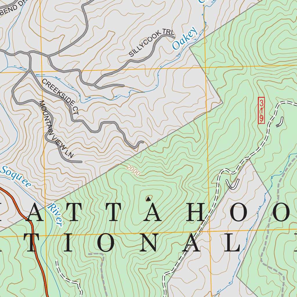 Clarkesville NE, GA FSTopo Map by US Forest Service - Topo | Avenza Maps