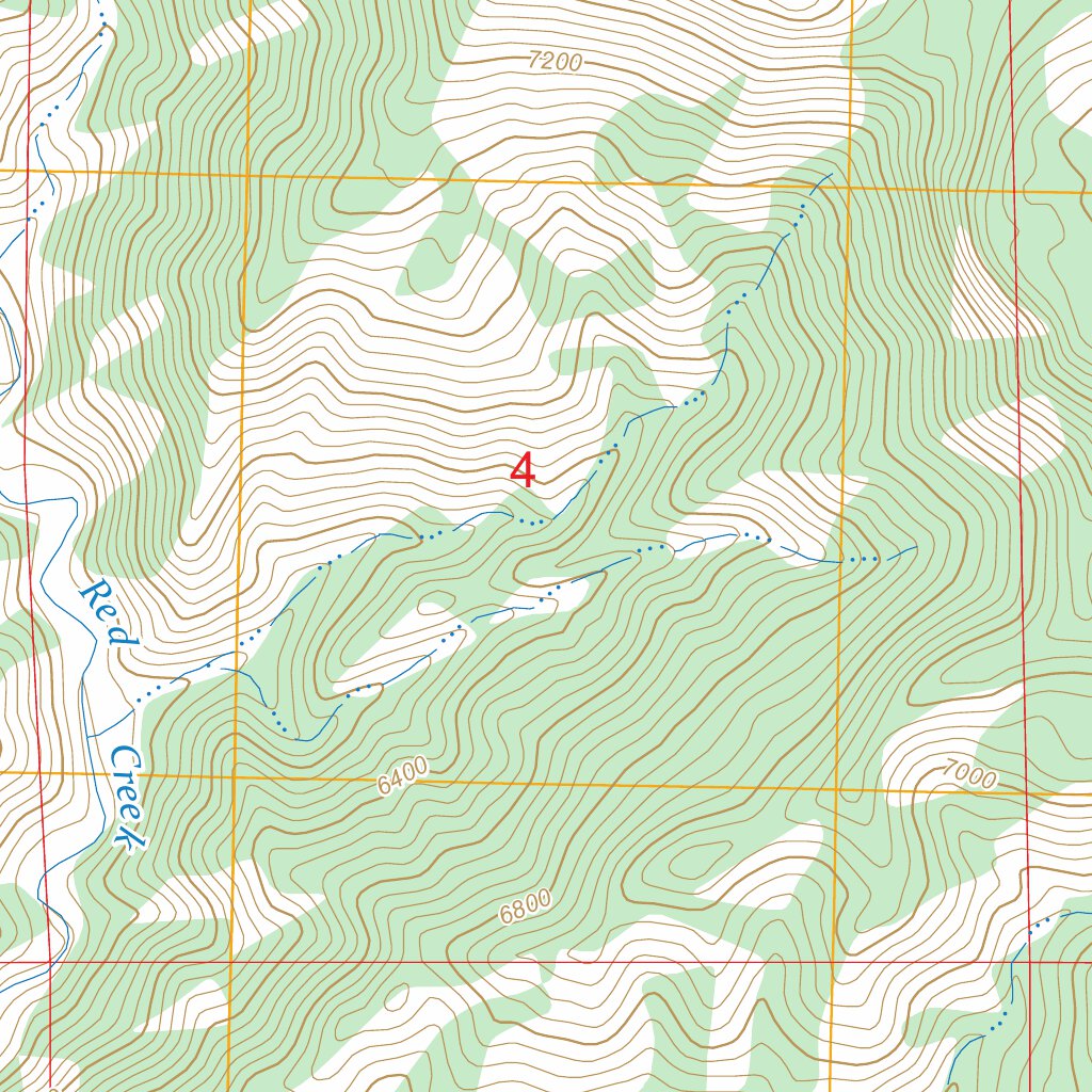 Clay Basin, UT FSTopo Map by US Forest Service - Topo | Avenza Maps