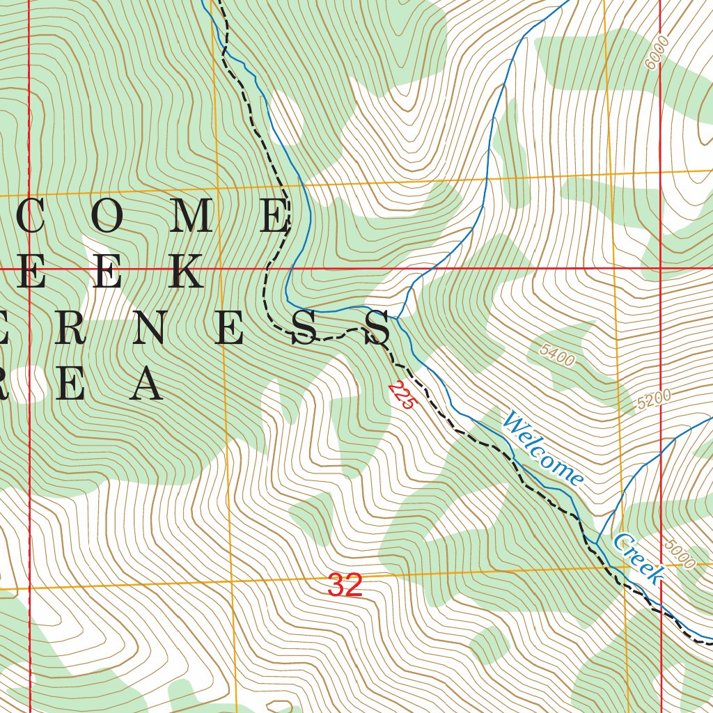 Cleveland Mountain, MT FSTopo Map by US Forest Service - Topo | Avenza Maps