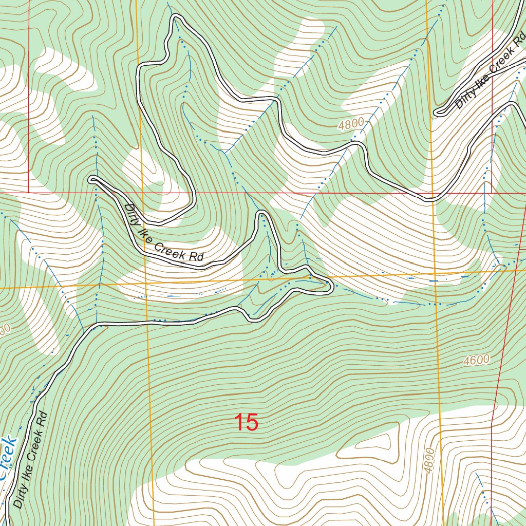 Clinton, MT FSTopo Map by US Forest Service - Topo | Avenza Maps