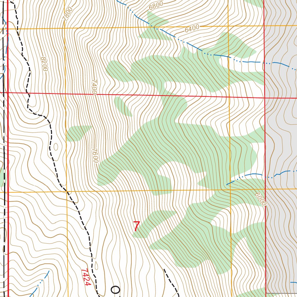 Clifton, ID FSTopo Map by US Forest Service - Topo | Avenza Maps