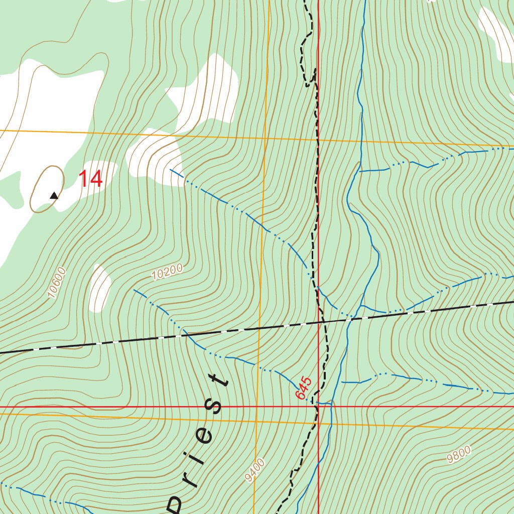 Clyde Lake, CO FSTopo Map by US Forest Service - Topo | Avenza Maps