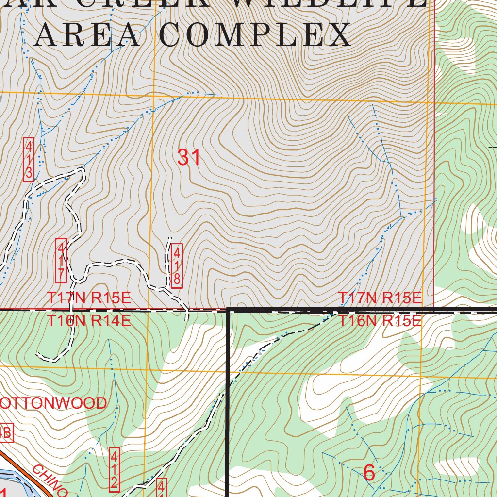 Cliffdell, WA FSTopo Map by US Forest Service - Topo | Avenza Maps