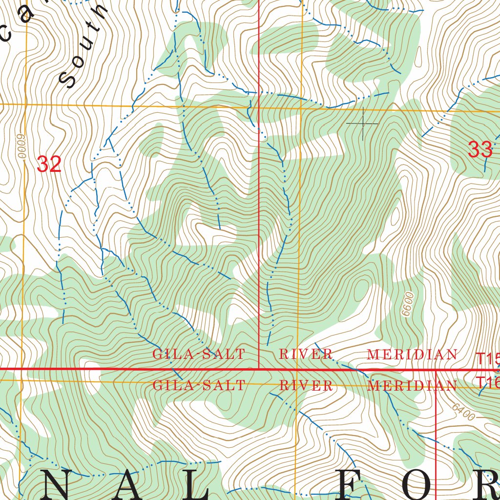 Cochise Head, AZ FSTopo Map by US Forest Service - Topo | Avenza Maps