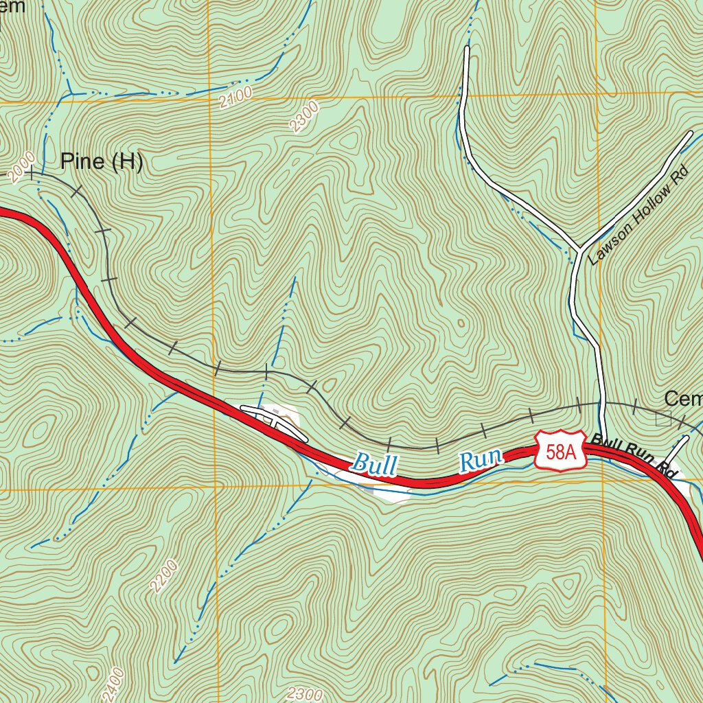 Coeburn, VA FSTopo Map by US Forest Service - Topo | Avenza Maps