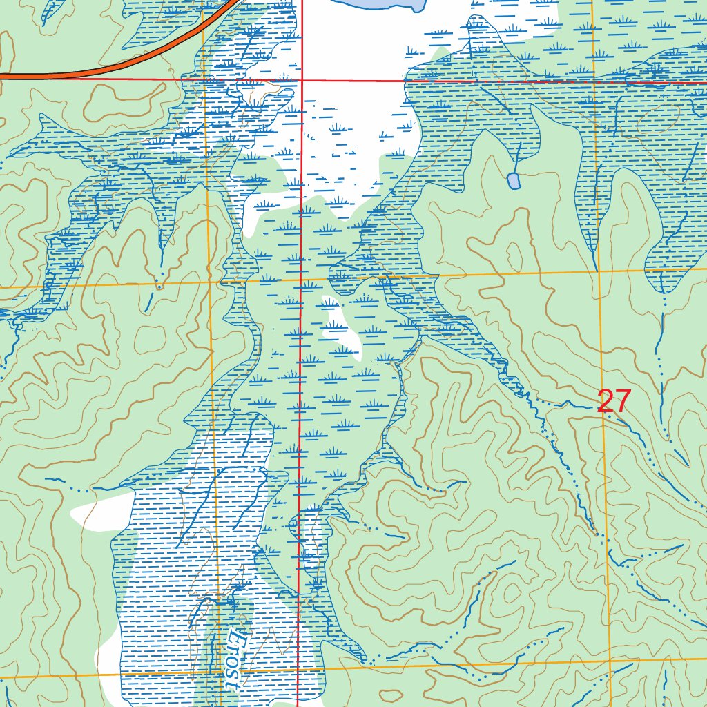 Coker Lake, MS FSTopo Map by US Forest Service - Topo | Avenza Maps