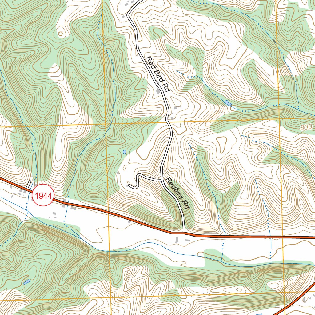 Colfax, KY FSTopo Map by US Forest Service - Topo | Avenza Maps