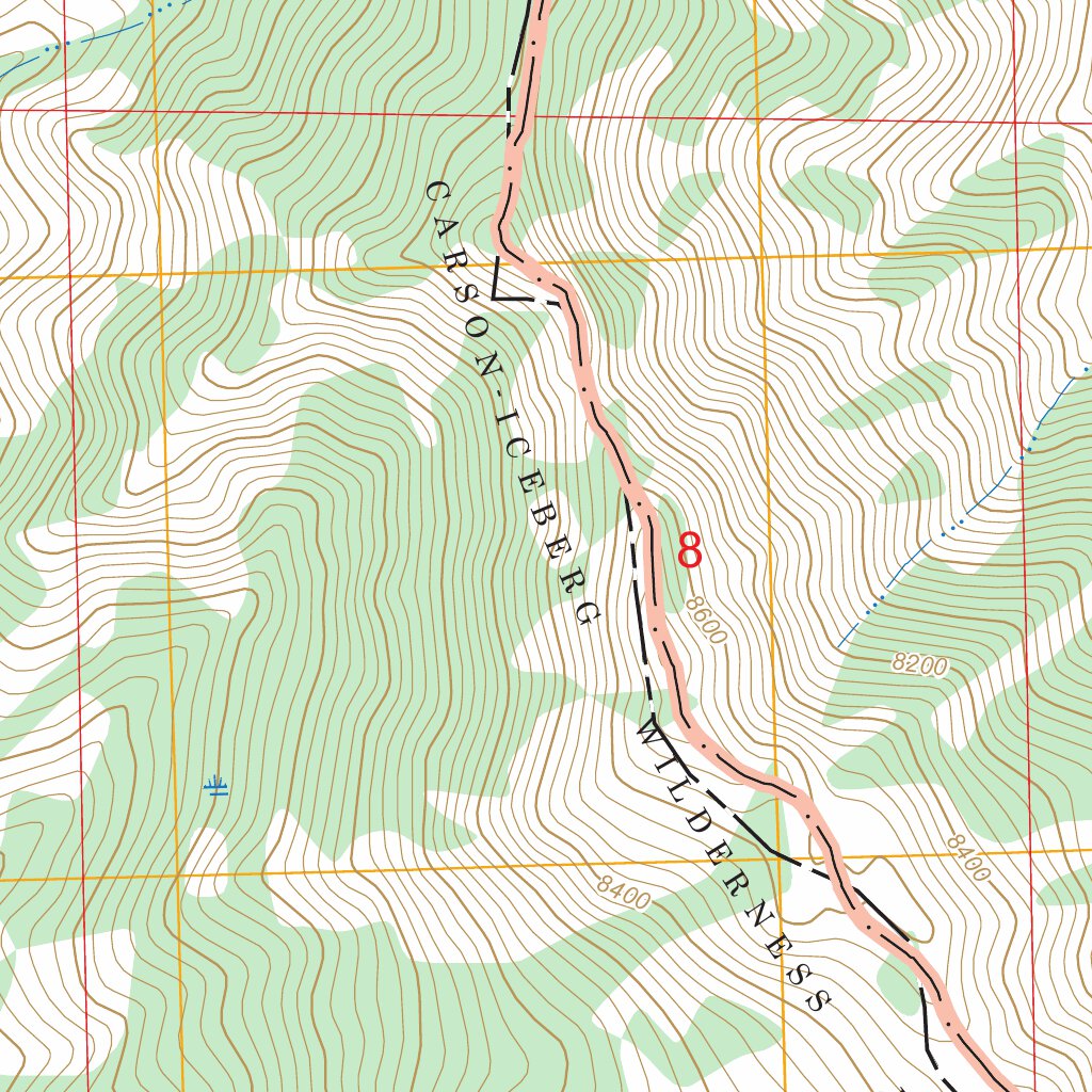 Coleville, CA FSTopo Map by US Forest Service - Topo | Avenza Maps