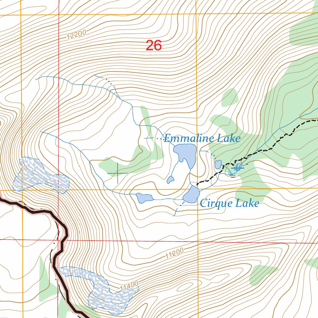 Comanche Peak, CO FSTopo Map by US Forest Service - Topo | Avenza Maps