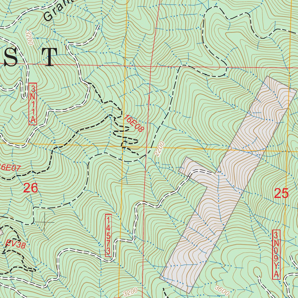 Columbia SE, CA FSTopo Map by US Forest Service - Topo | Avenza Maps