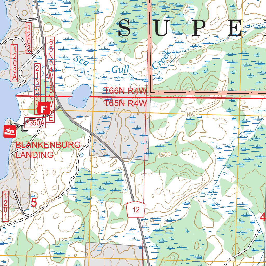 Conners Island, MN-ON FSTopo Map by US Forest Service - Topo | Avenza Maps