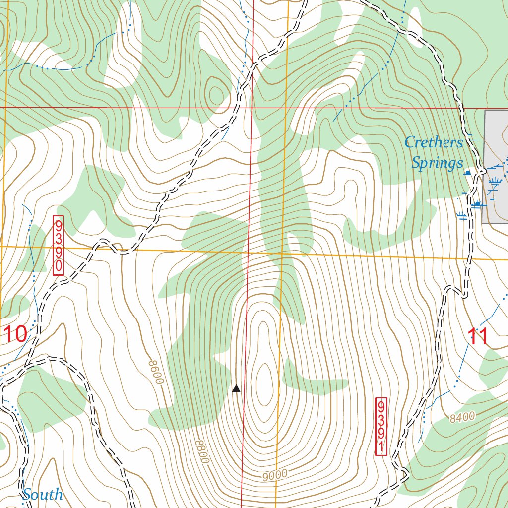 Connors Pass, NV FSTopo Map by US Forest Service - Topo | Avenza Maps
