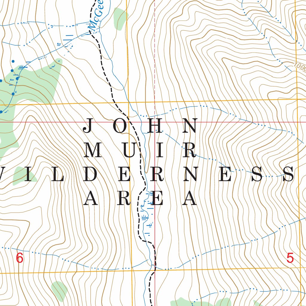 Convict Lake, CA FSTopo Map by US Forest Service - Topo | Avenza Maps