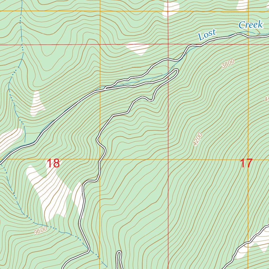 Coolin, ID FSTopo Map by US Forest Service - Topo | Avenza Maps